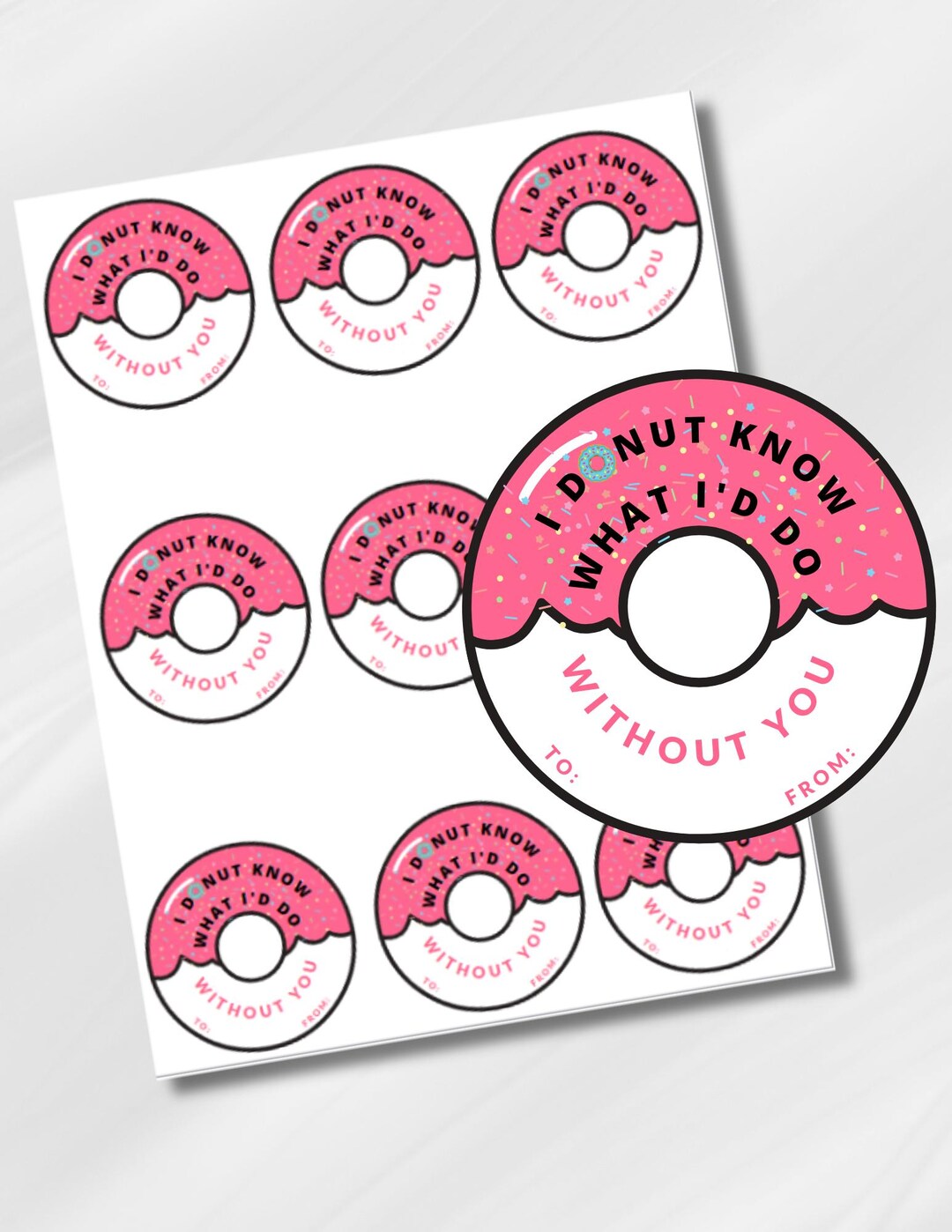 I Donut Know What I'd Do Without You - Etsy