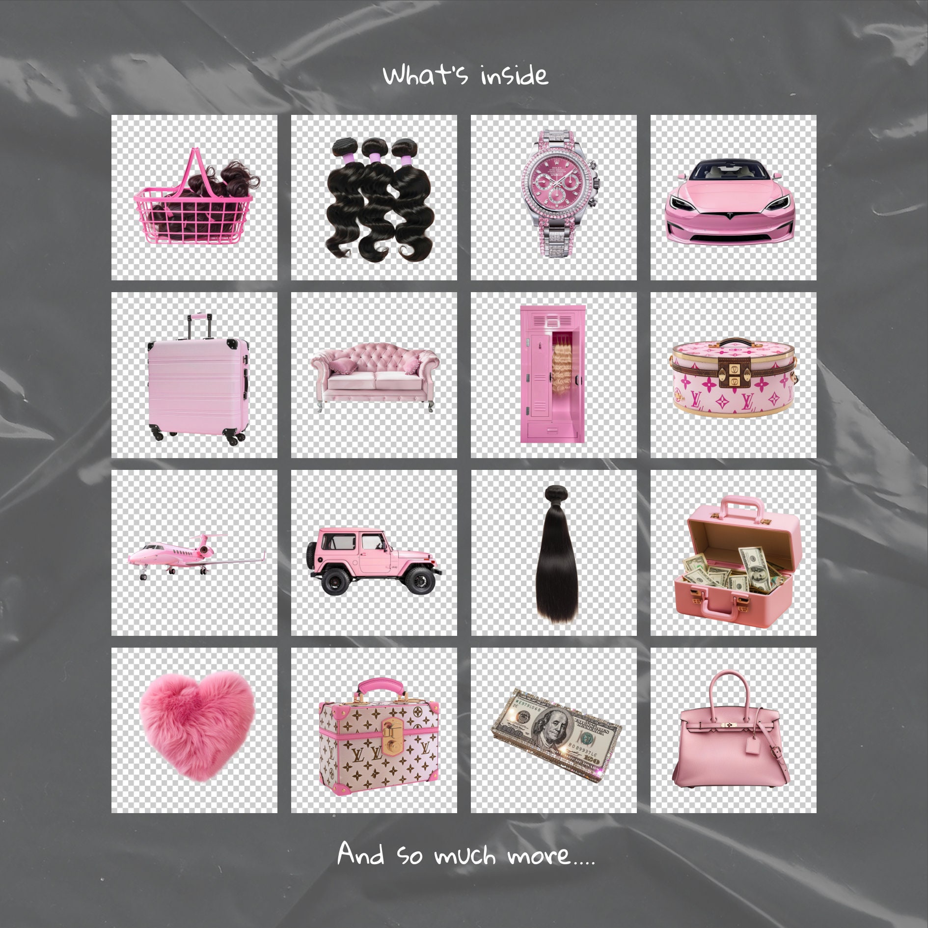 30+ Pink Elements, Graphic Pack, Digital, Clip Art, Stock Images ...