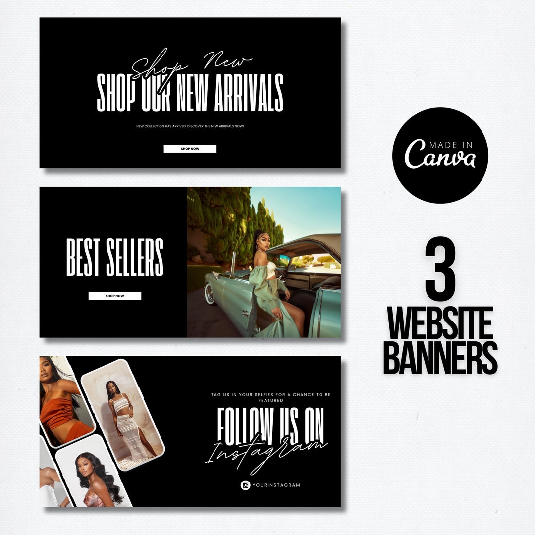 Business Web Slide Banners, Fashion Banners, Diy Web Slide Banners ...