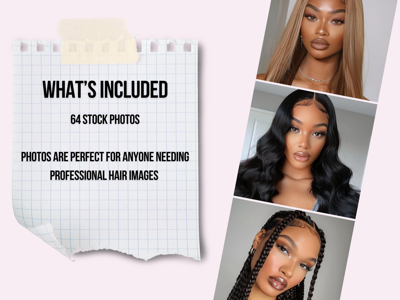 60 Stock Photos Hair Bundle, Hair Stock Images, Beauty Photoshoot, Hair ...