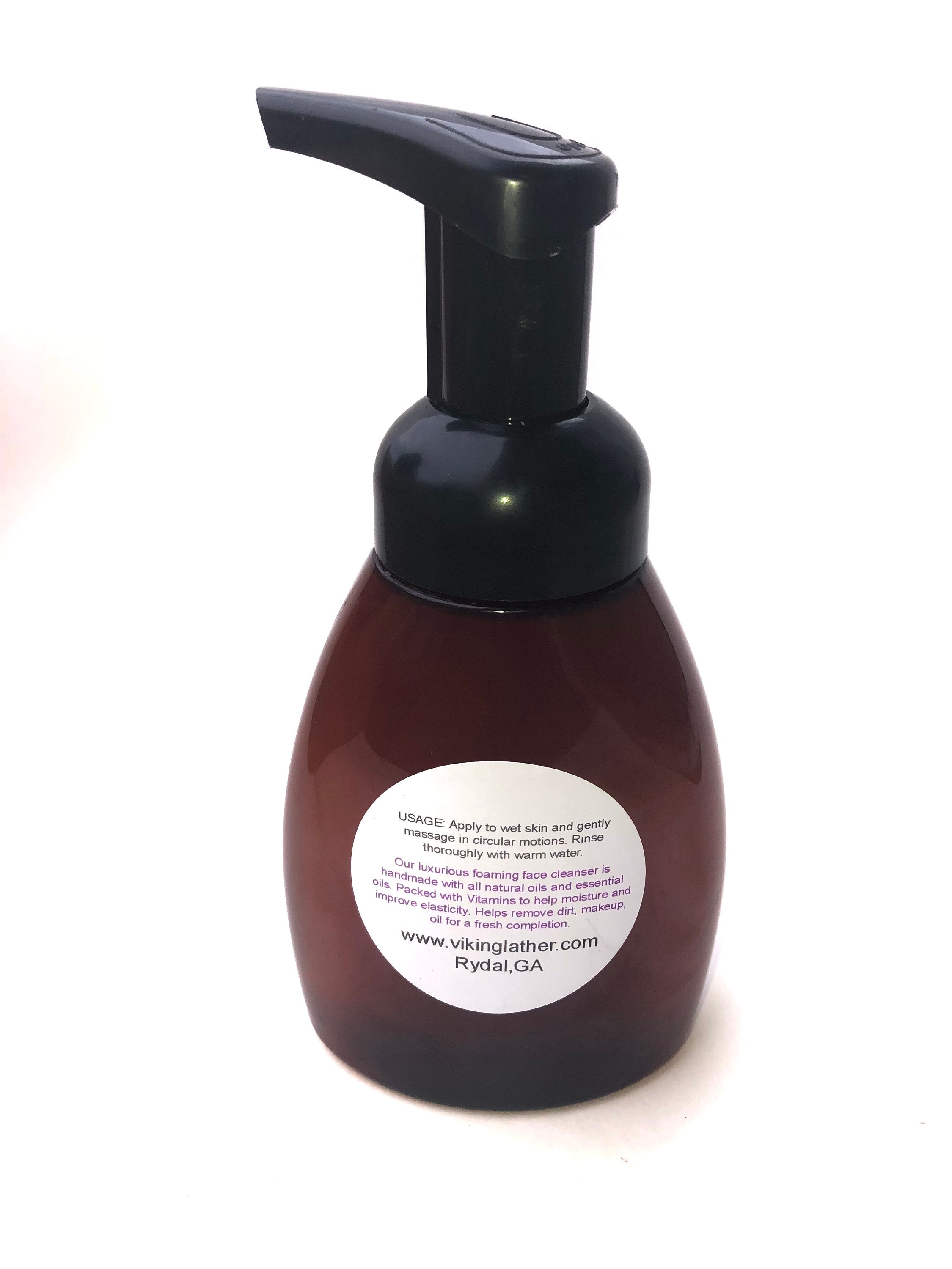 Viking Lather: Foaming Facial Cleanser- Lavender & Eucalyptus - Etsy