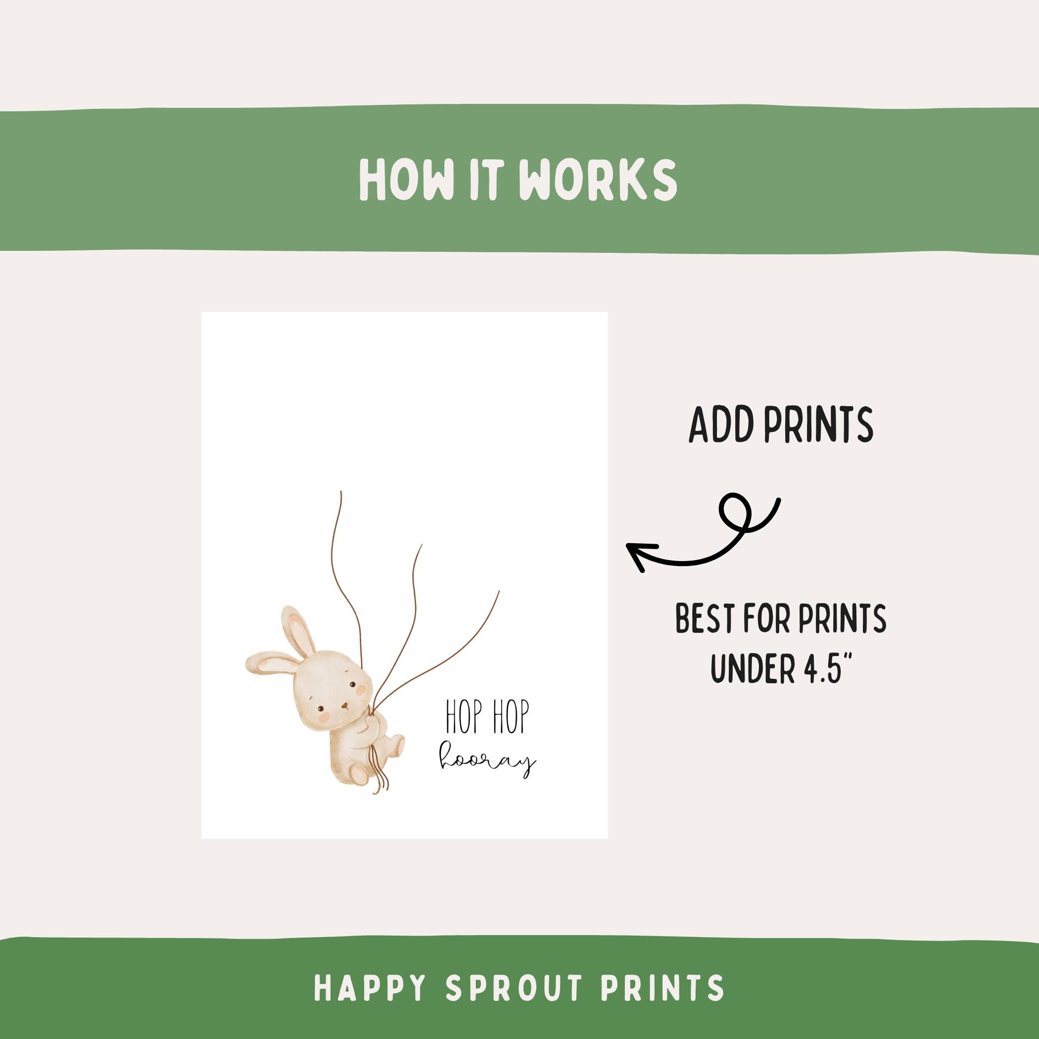 Hop Hop Hooray Handprint Craft DIY, Toddler Handprint Art Bunny, Easter ...