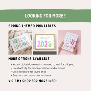 2025 Kindergarten Graduation Handprint Art, End of Year Graduation ...