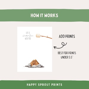 Life is S'more Fun With You Handprint Art, DIY Campfire Art Craft ...