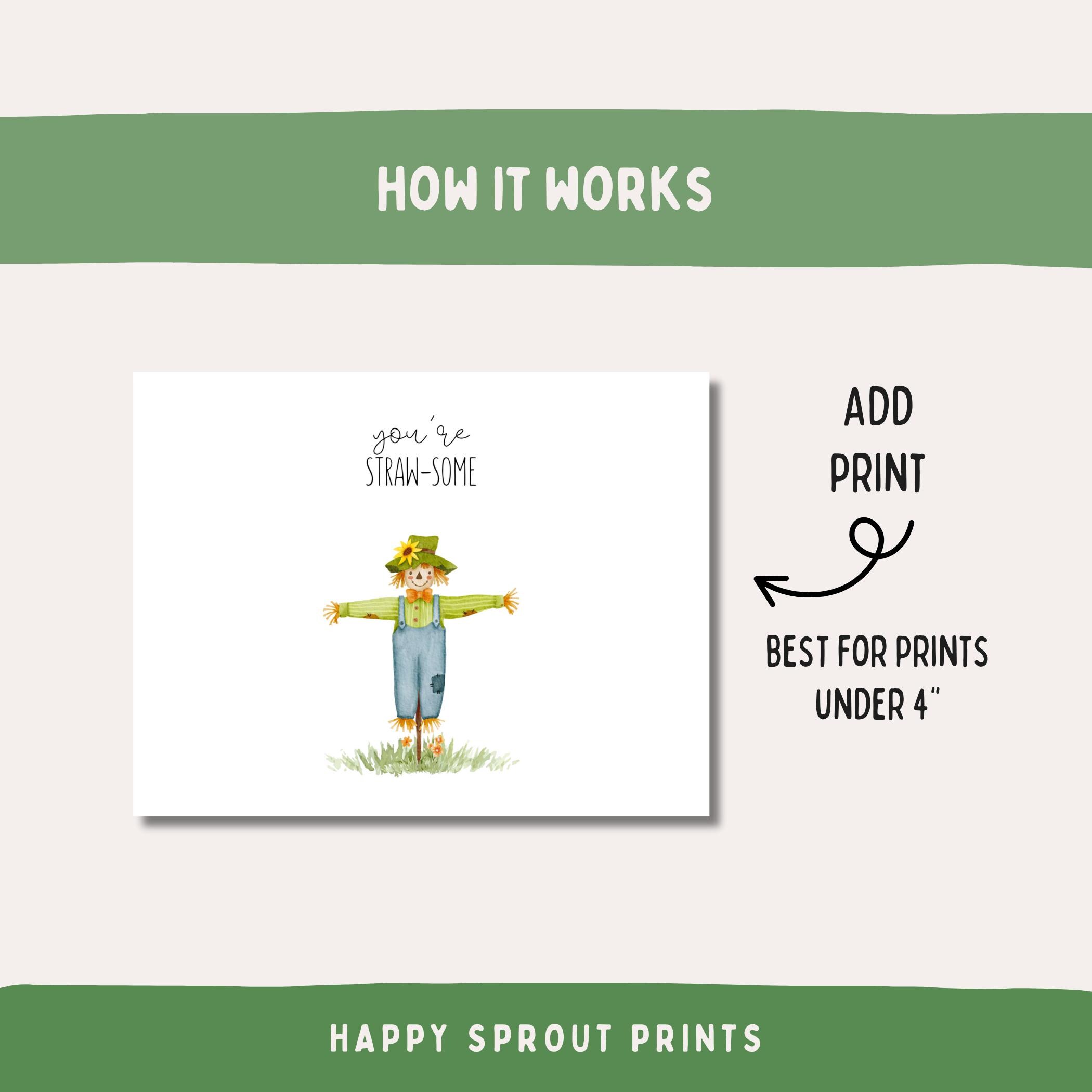 Scarecrow Handprint Craft, You're Strawsome Fall Handprint Craft ...