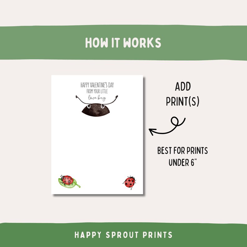 Love Bug Handprint Craft, Valentine's Day Lady Bug Footprint Keepsake ...