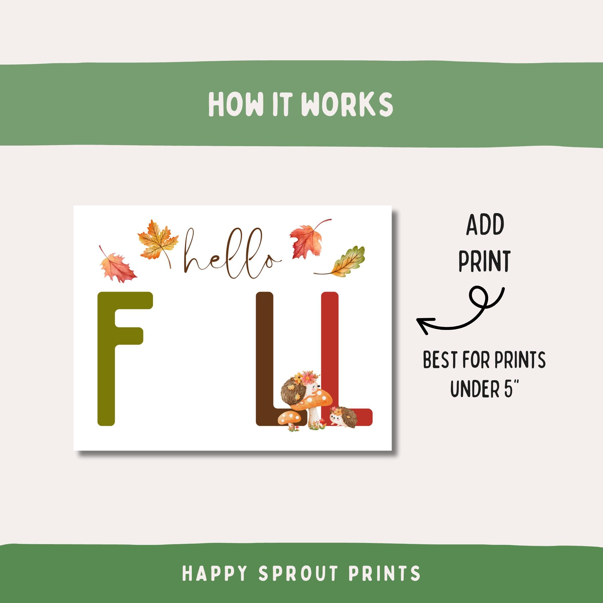 Hello Fall Handprint Craft DIY, Hedgehog Autumn Handprint Craft ...