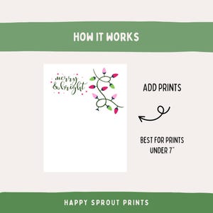 Merry and Bright Footprint Craft DIY, Christmas Lights Handprint Art ...