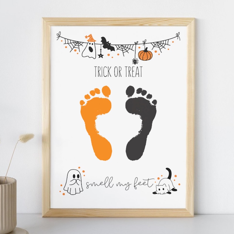 Trick or Treat Smell My Feet Printable - Etsy
