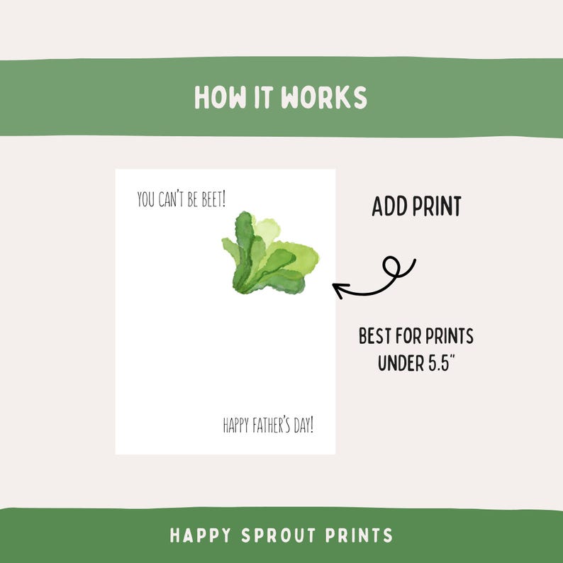 You Can't Be Beet Handprint Art Craft DIY, Fathers Day Printable ...