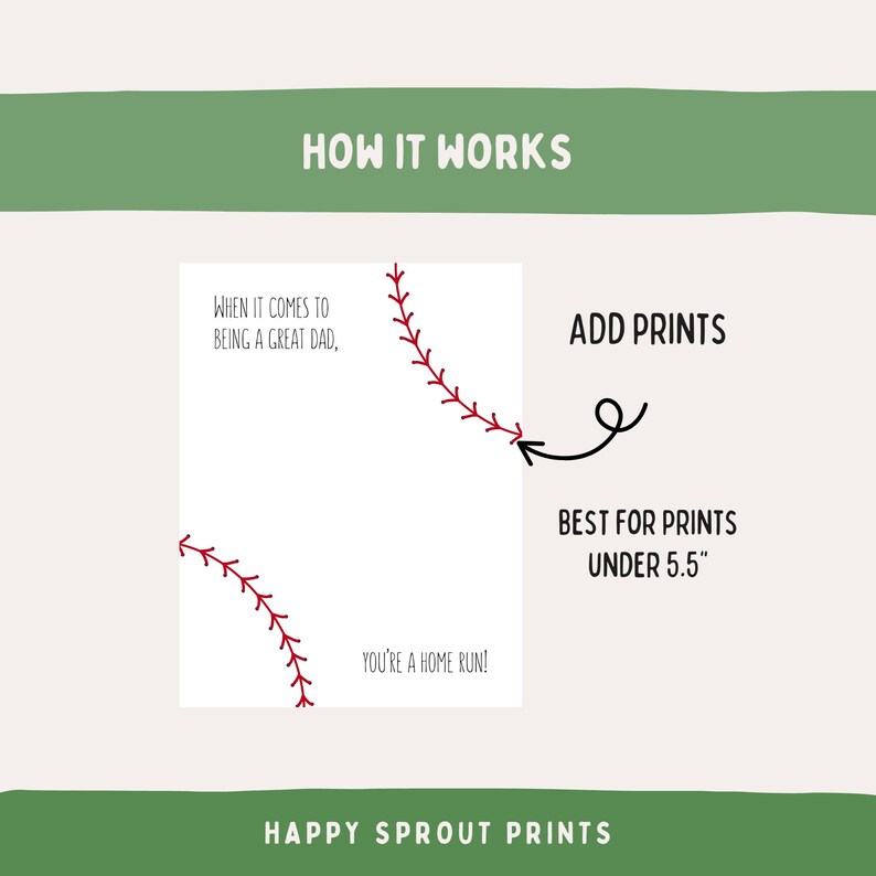 Home Run Handprint Art Craft DIY, Fathers Day Baseball Handprint Craft ...