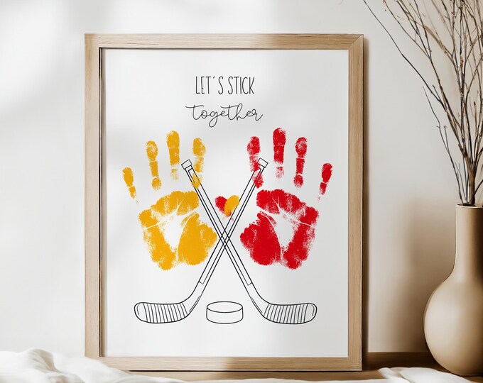 Home Run Handprint Art Craft DIY, Fathers Day Baseball Handprint Craft ...