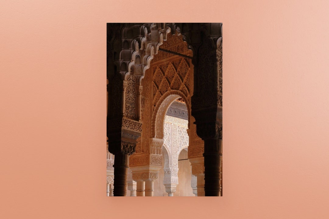 Andalusian Art From the Alhambra Palace in Granada | Islamic Mural ...