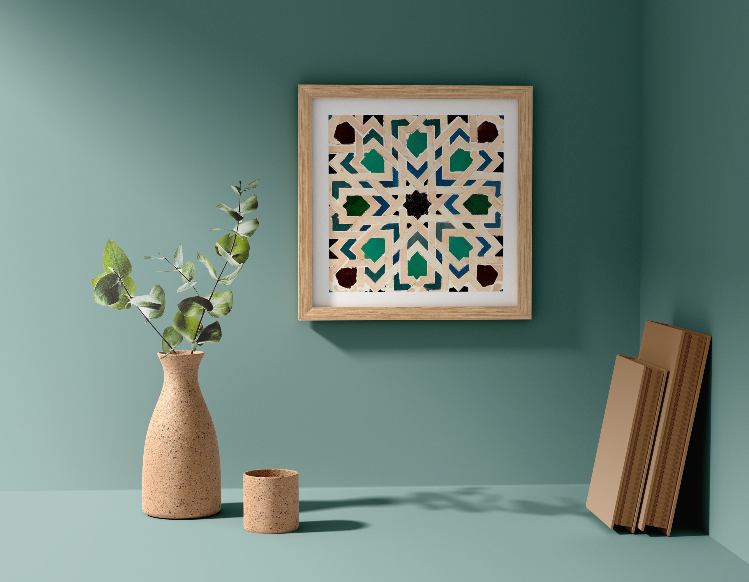Andalusian Art From the Alhambra Palace in Granada Moroccan Islamic ...