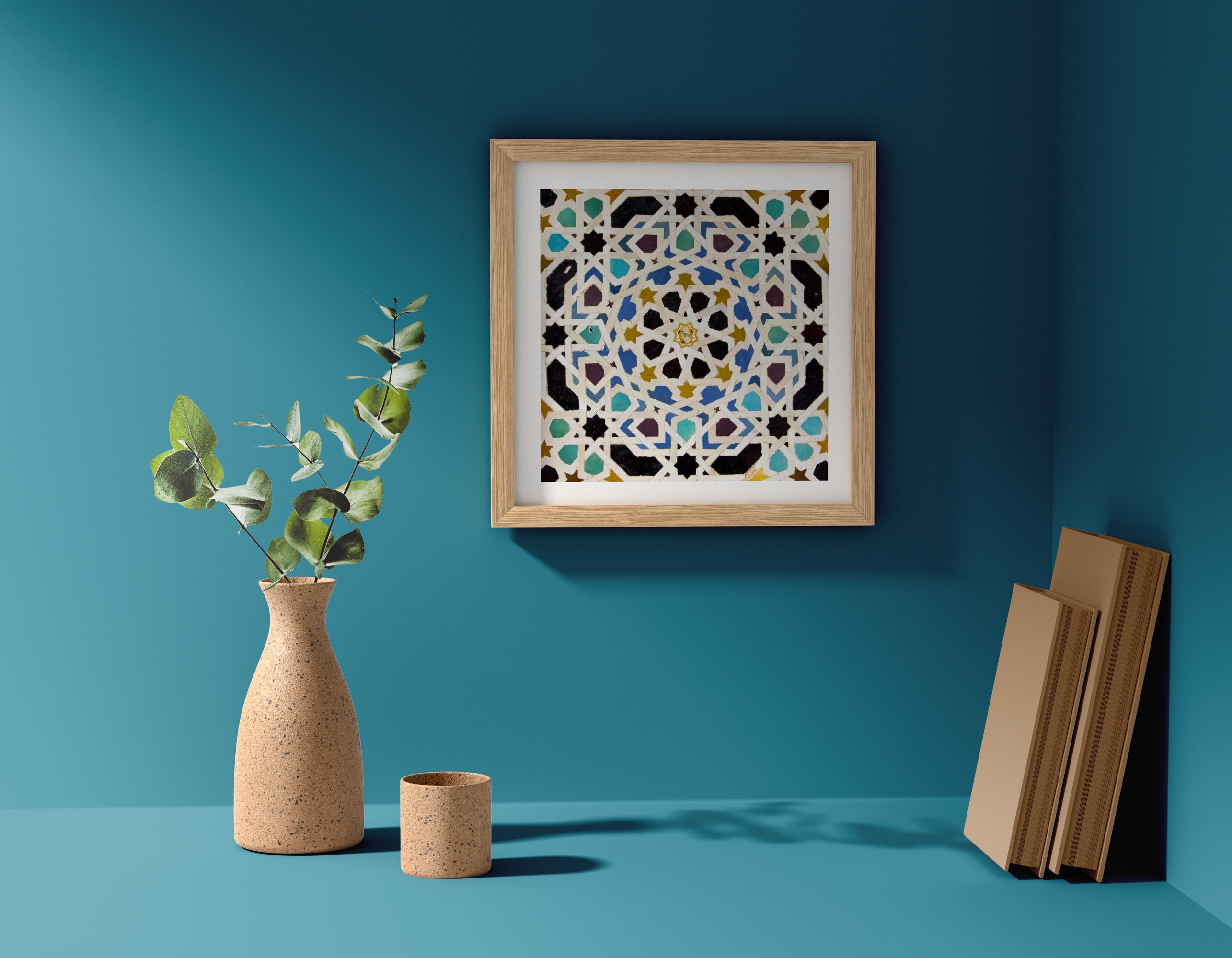 Andalusian Art From the Alhambra Palace in Granada Moroccan Islamic ...