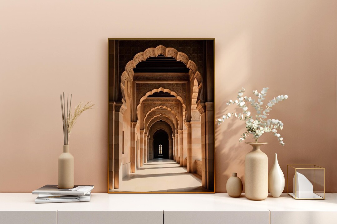 Oriental Architecture Art Islamic Mural Islamic Decoration Islam Poster ...