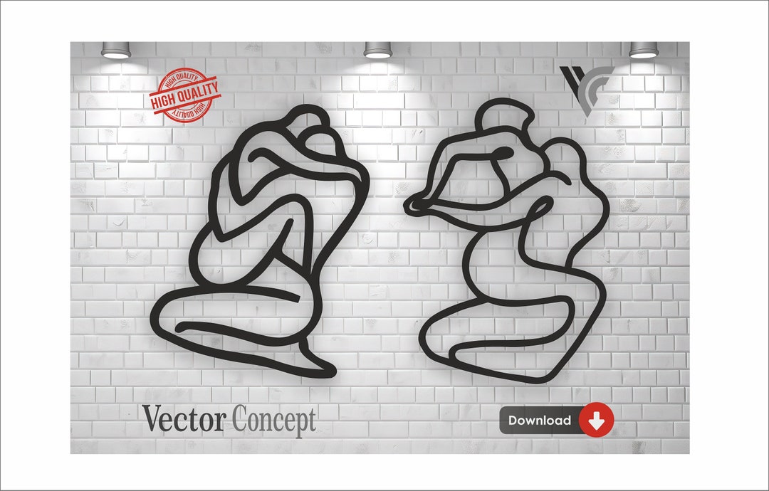 Kamasutra Sex Wall Art Decor Vector File for Cnc Machine and Cricut ...