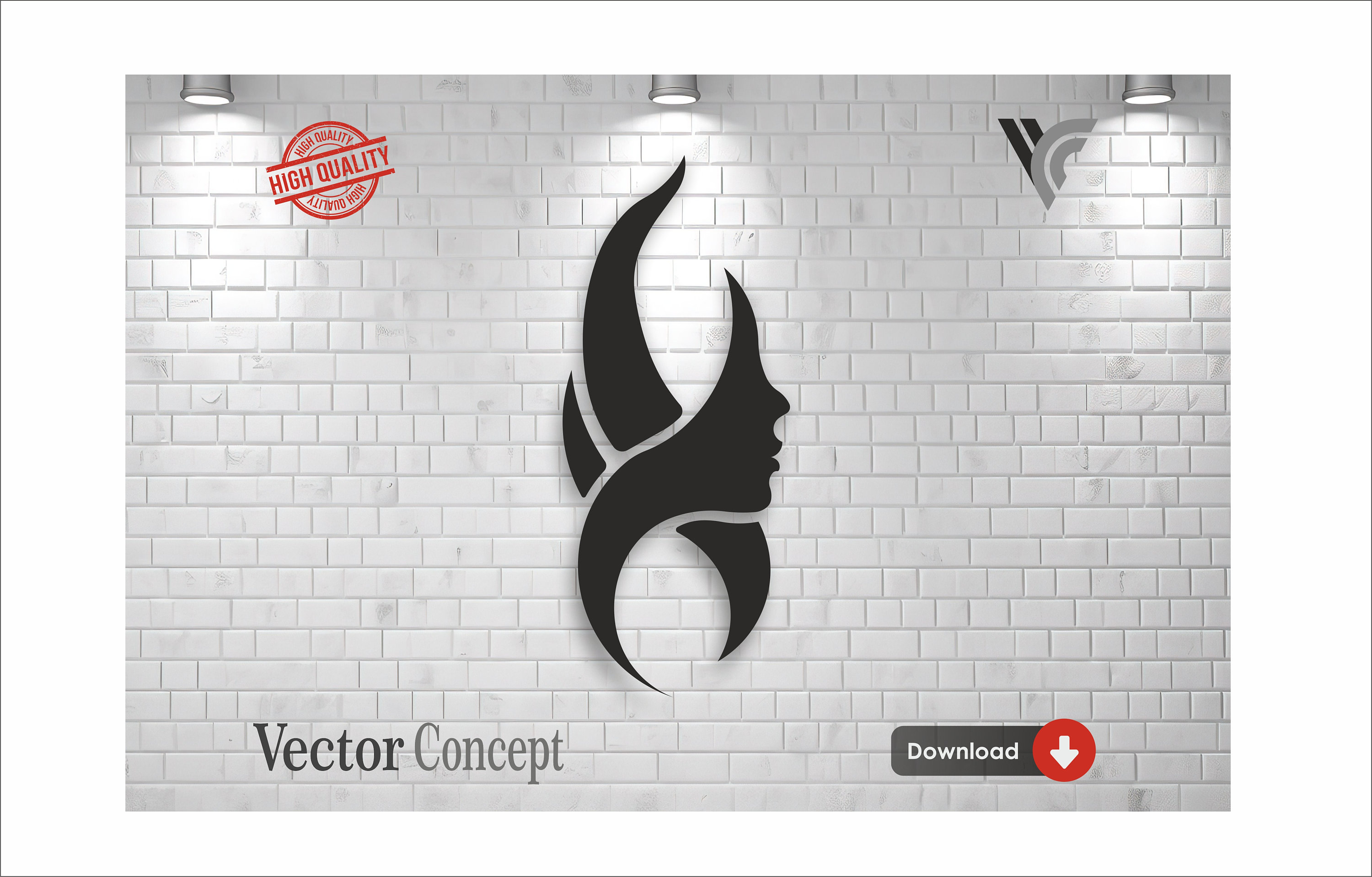 Woman Face Tattoo Vector File for Cnc Machine and Cricut . File Formats ...