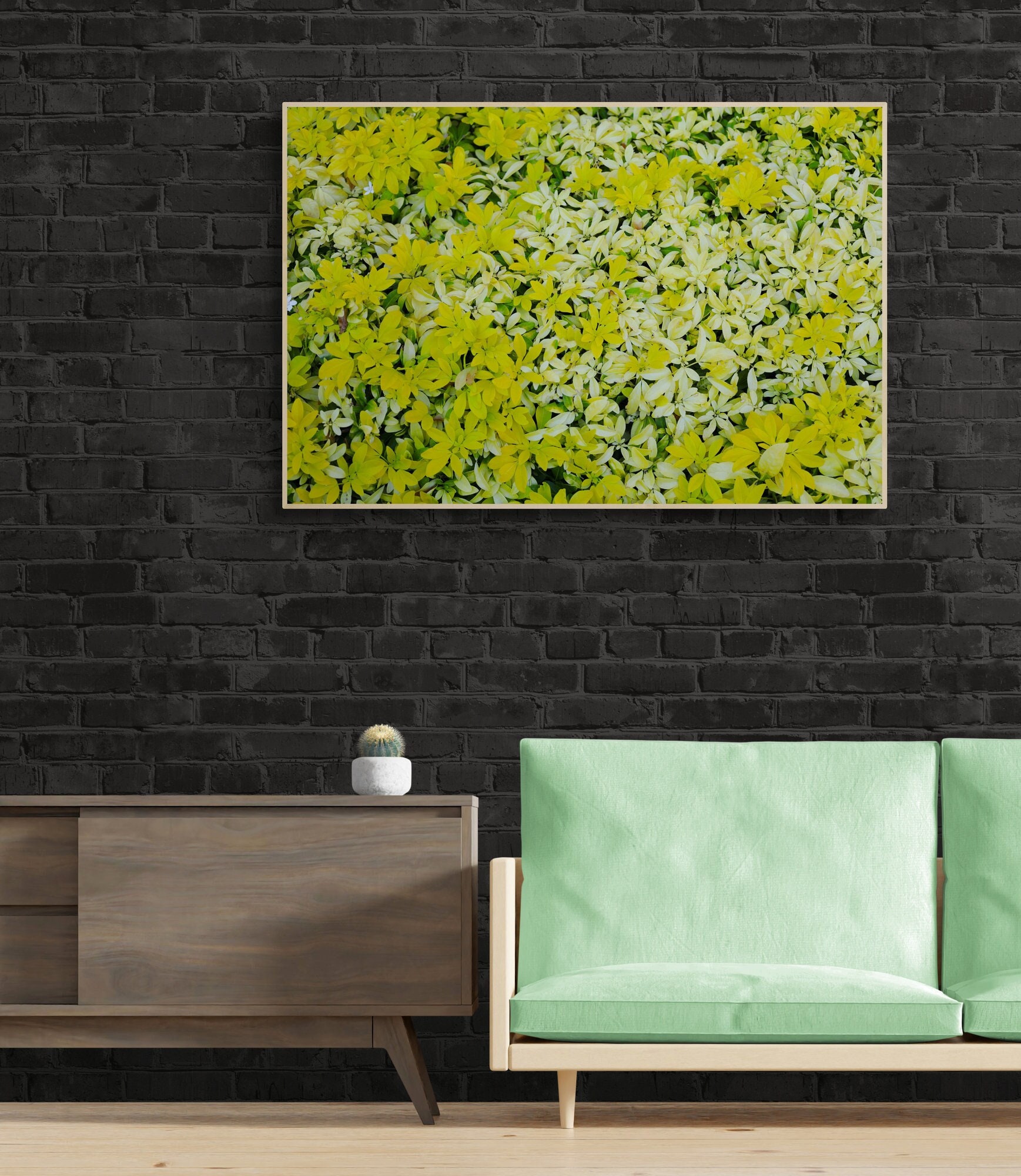 Green Leaves Prints, Leaves Printable Wall Art, Leaves Digital Art ...