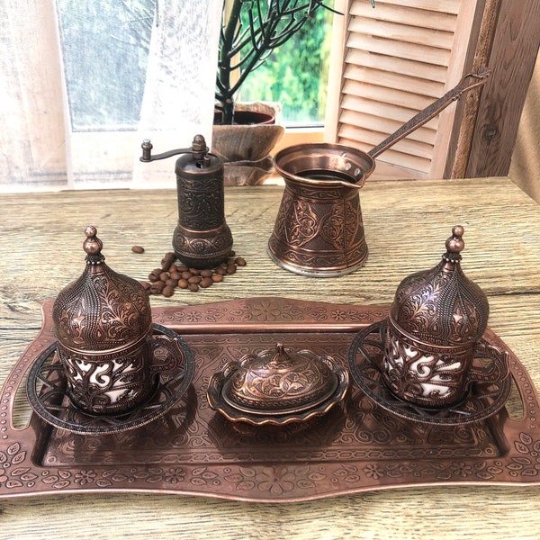 Turkish Coffee Set - Etsy