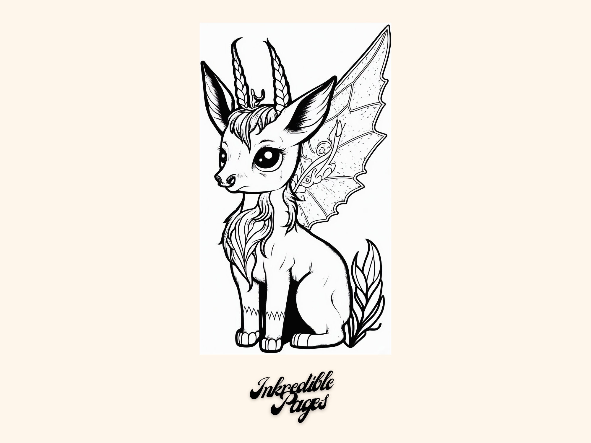 Coloring Pages for Adults Fantastic Beasts to Color Adult - Etsy