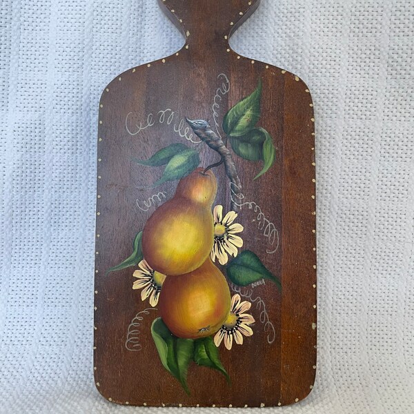 Painted Pears - Etsy