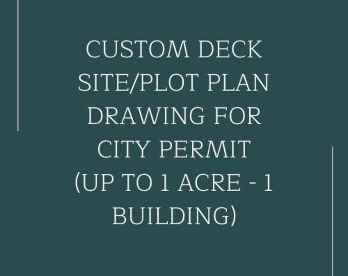 Site/plot Plan Drawing for City Permit / Autocad City Permit Drawing ...