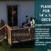 Deck Plans / Drawing Set - 14'x16 Deck Drawings / Deck Blueprints / DIY ...