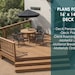 Premium 16'x14' Deck Blueprints, Deck Plans: Expert Designs for Your ...
