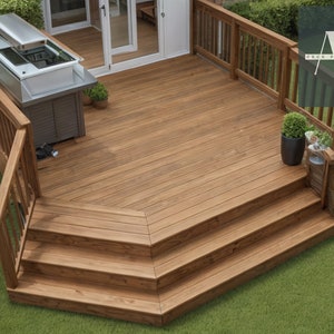 Complete 10'x12' Deck Blueprint Package: Transform Your Outdoor Living ...