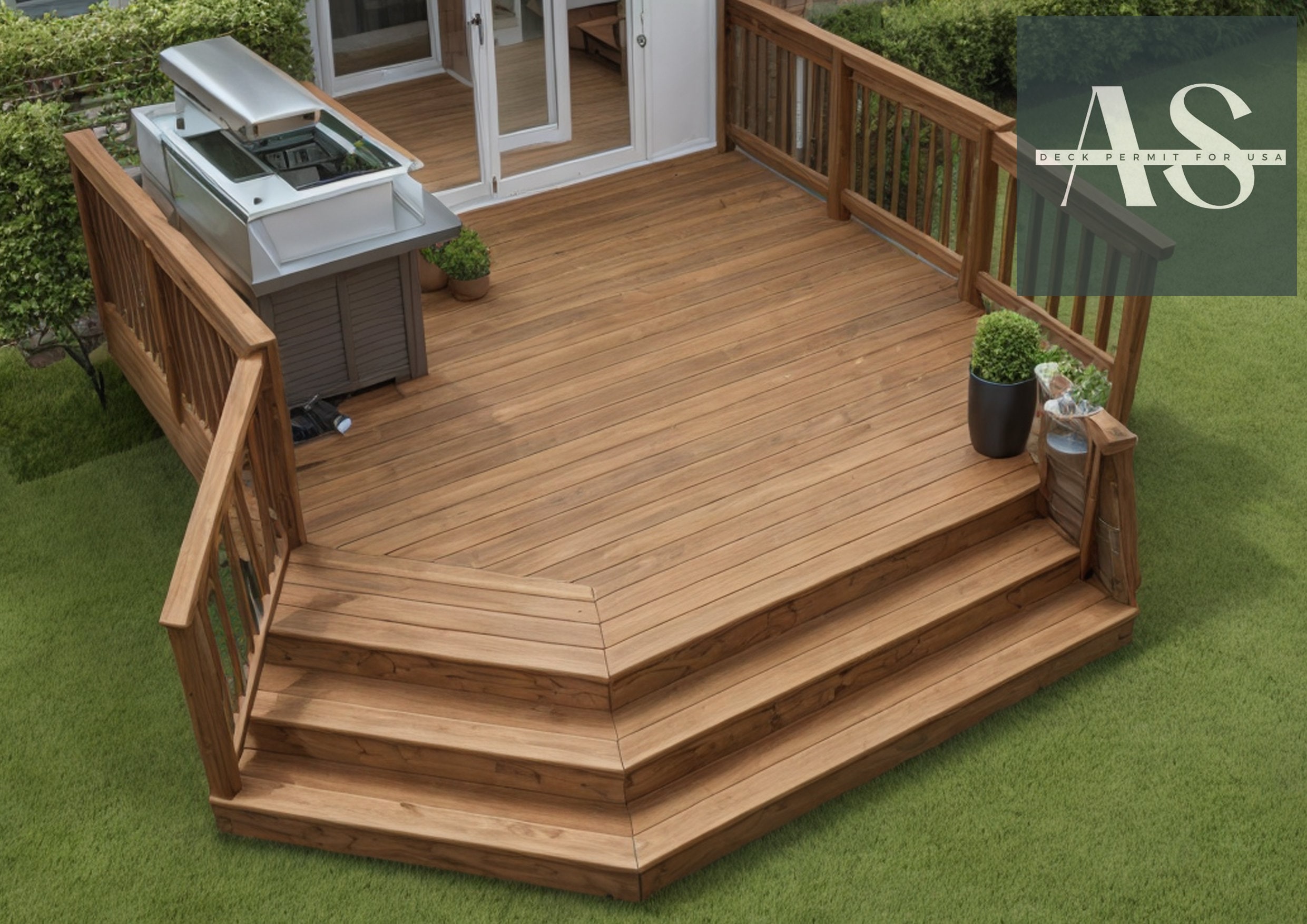 Complete 10'x12' Deck Blueprint Package: Transform Your Outdoor Living ...