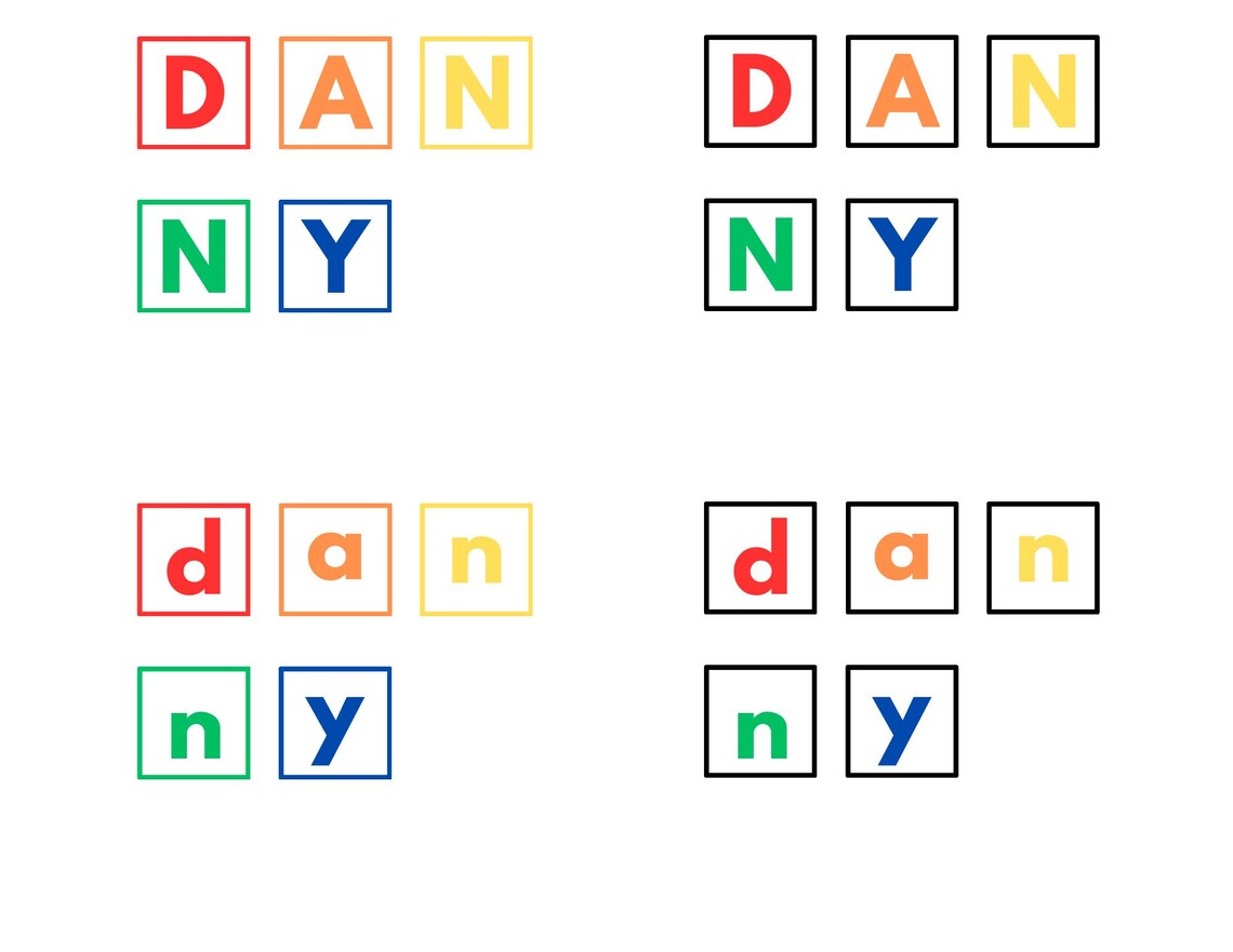 Name Mat I Know My Name Read It Find It Build It Trace It Write It - Etsy