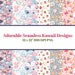 Digital Papers | KAWAII | Seamless Pattern | Scrapbook Papers ...