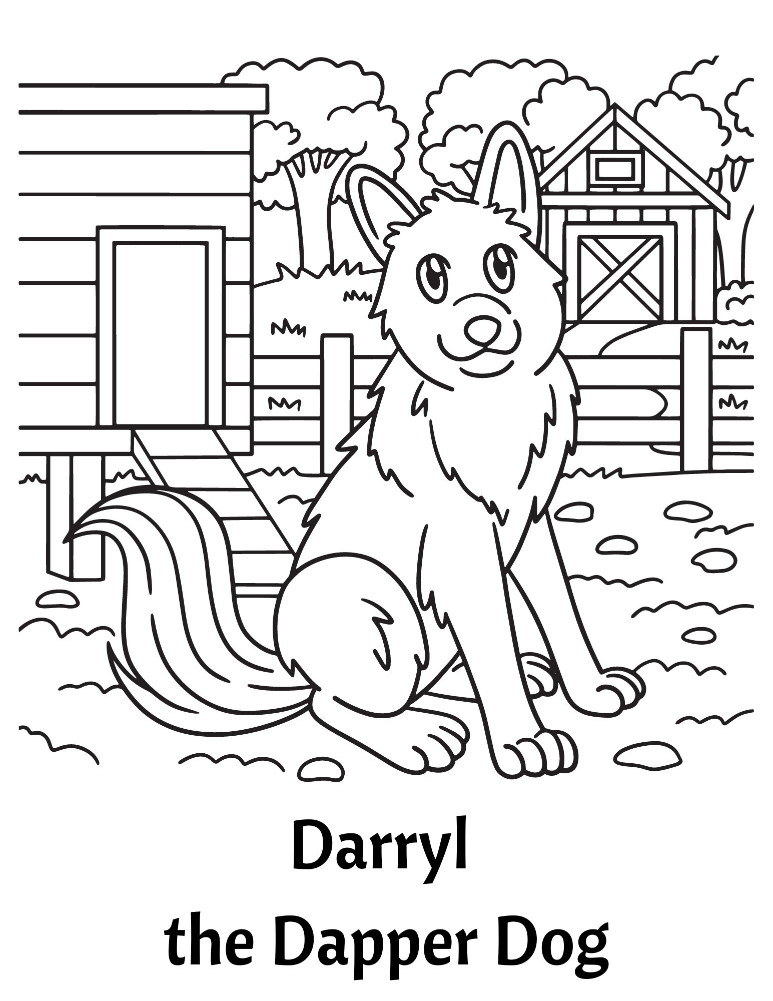 Cute Animal Friends Coloring Pages/printable Pages/farm and Sea Animals ...