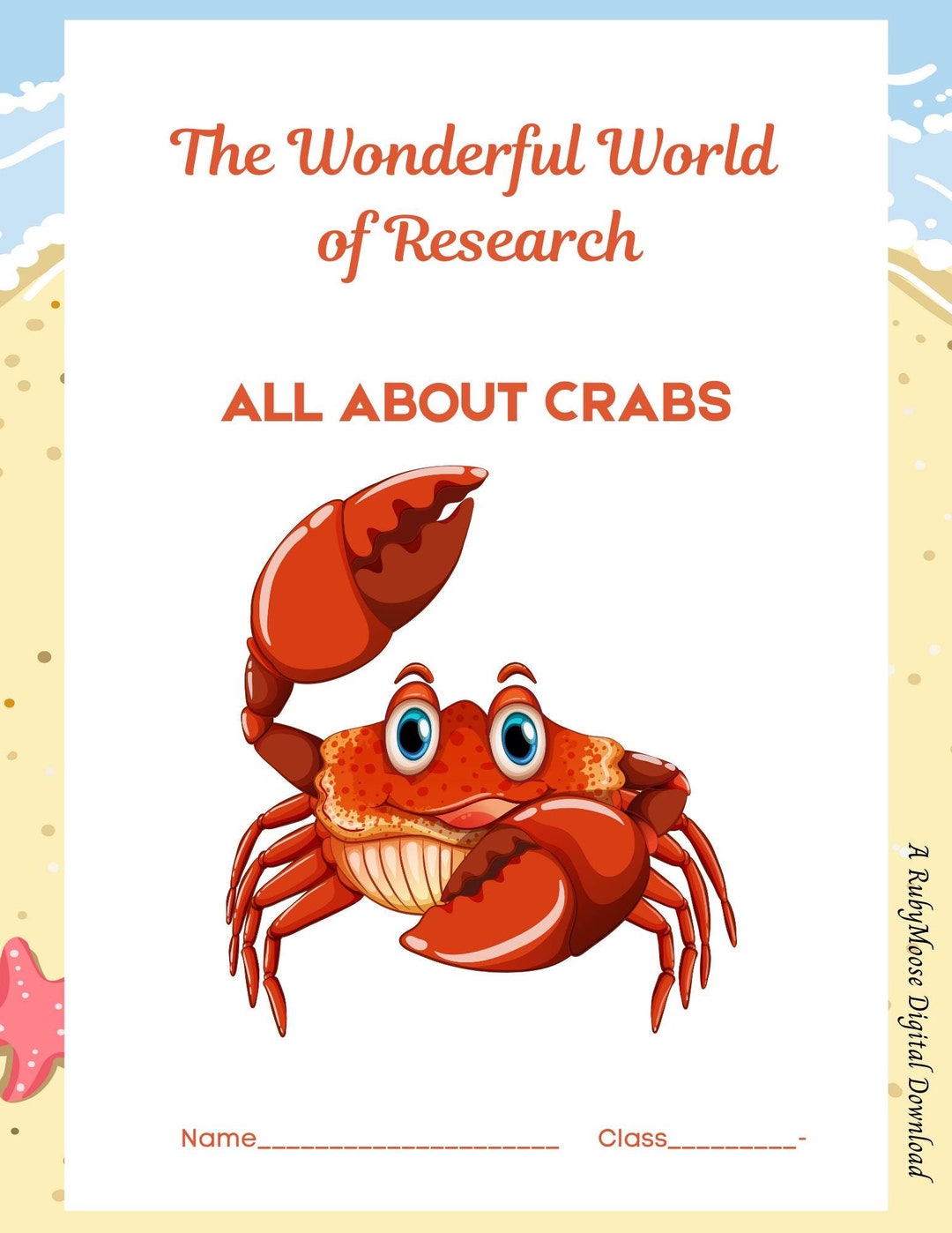 The Wonderful World of Research: Crab Edition, All About Crabs, Ocean ...