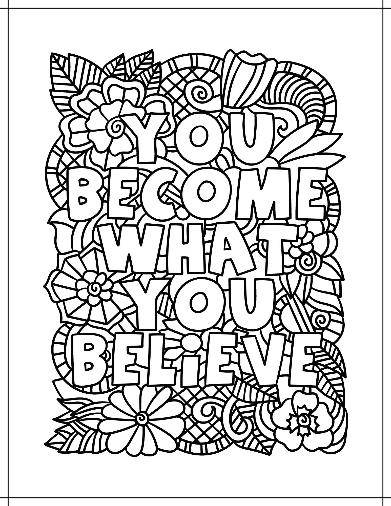 Motivation, 12 Coloring Pages Plus/coloring Pages/motivation ...