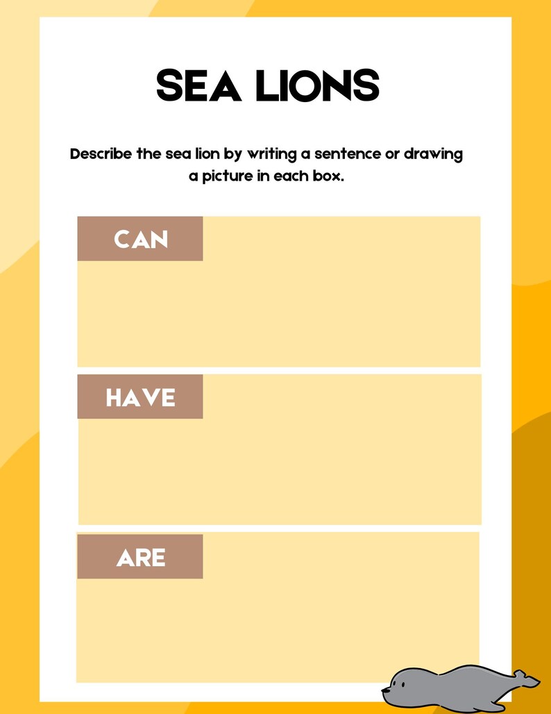 The Wonderful World of Research: Sea Lion Edition, All About Sea Lions ...