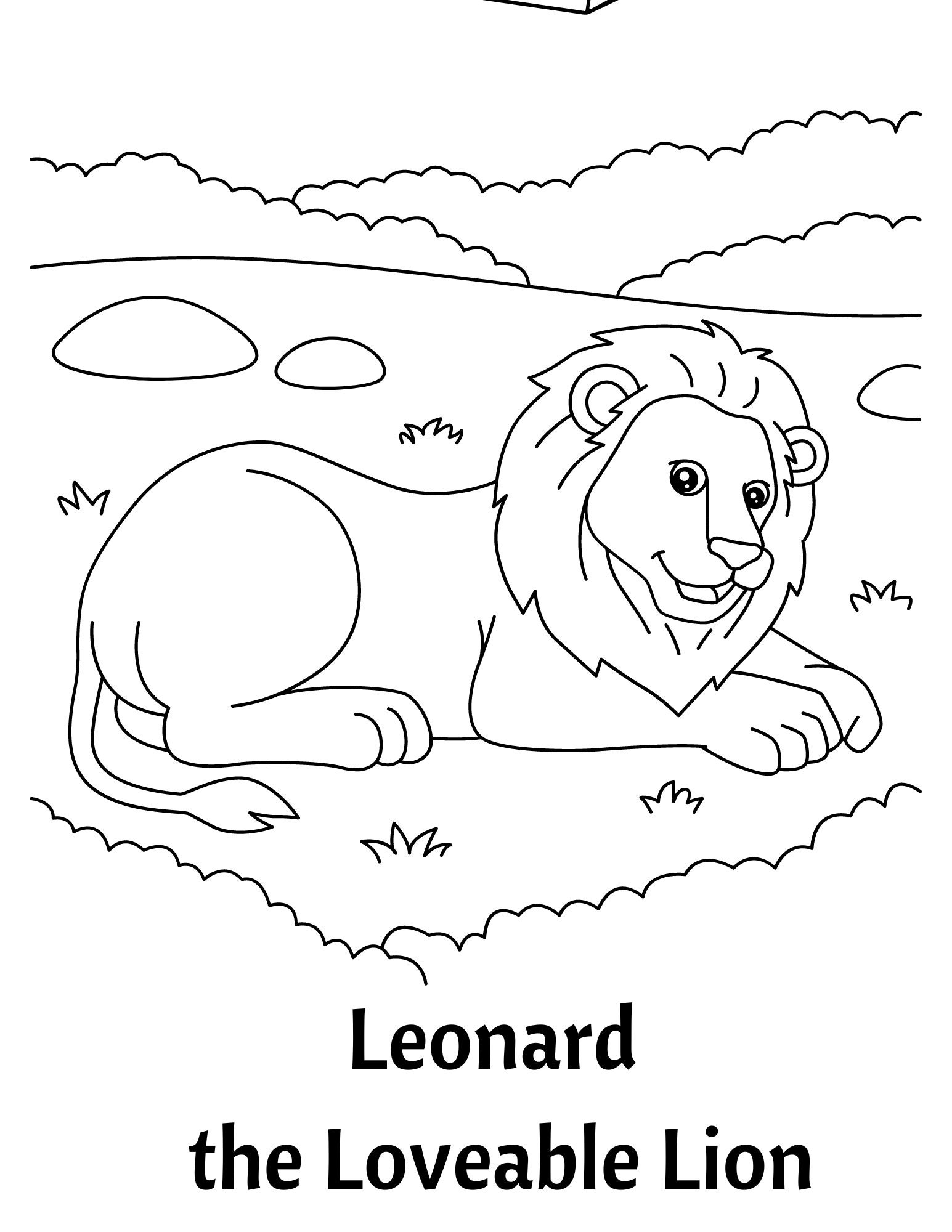 Cute Animal Friends Coloring Pages/printable Pages/farm and Sea Animals ...