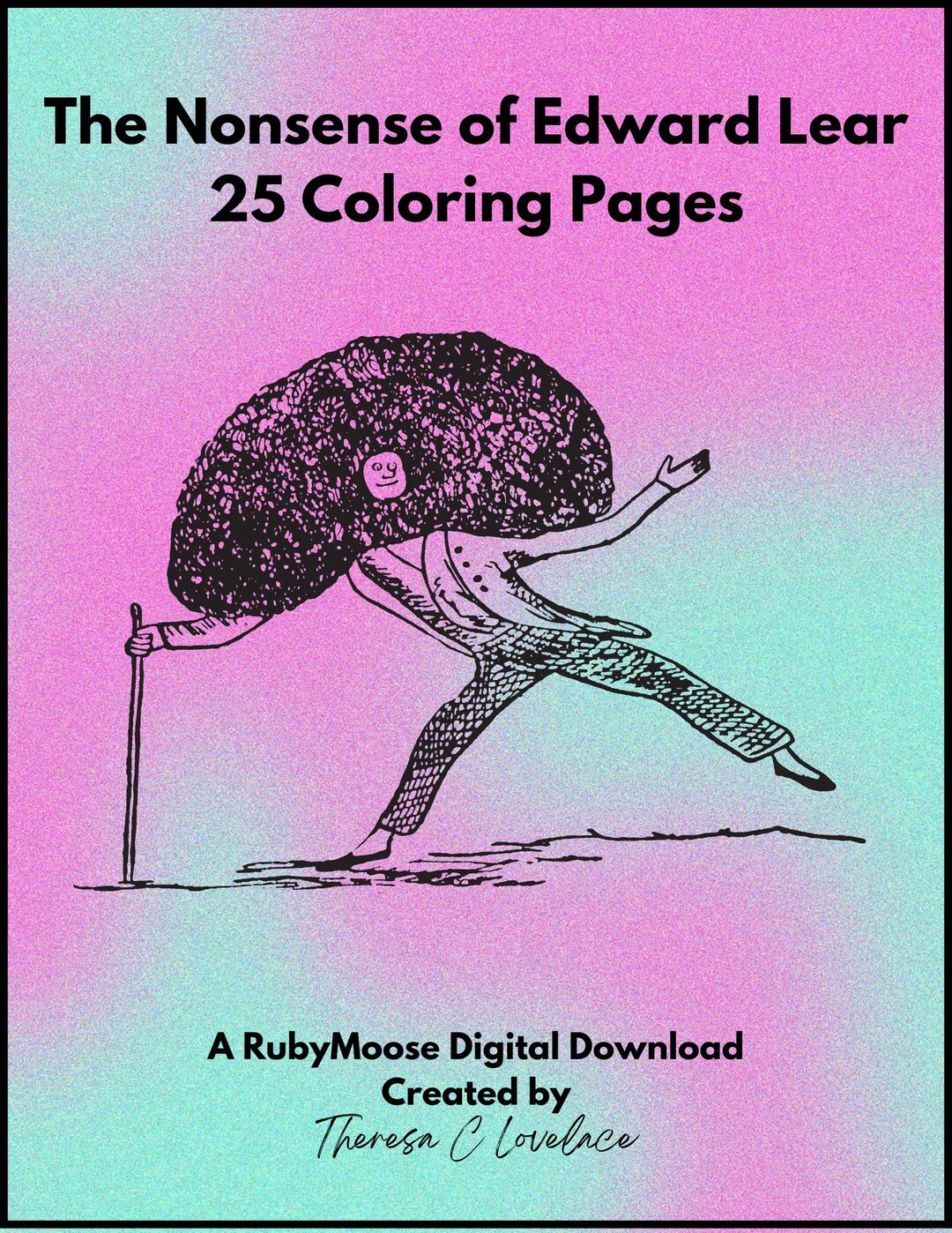 The Nonsense of Edward Lear, 25 Coloring Pages/edward Lear's Limericks ...