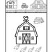A Visit to the Farm, 15 Coloring Pages Plus/farm Animals/farm Animals ...
