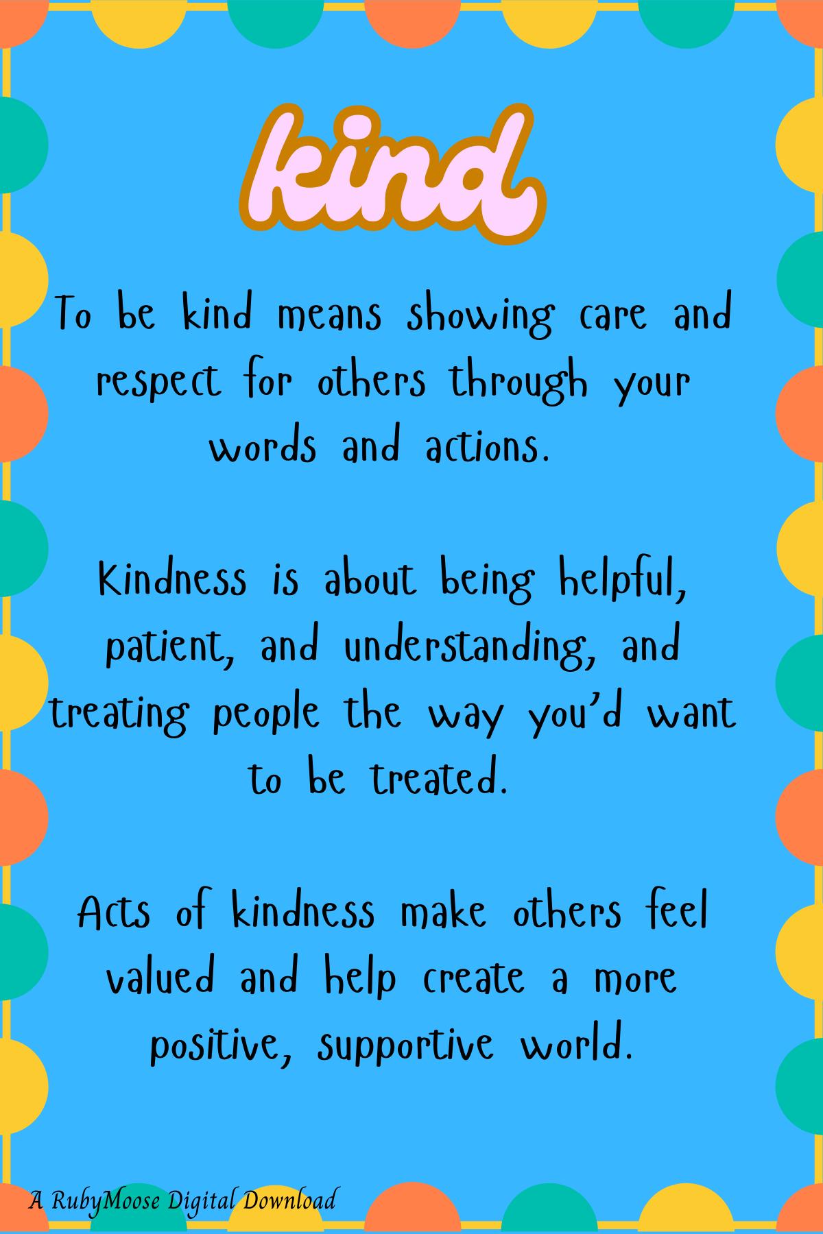 Character Traits Study Cards With Tasks - Etsy