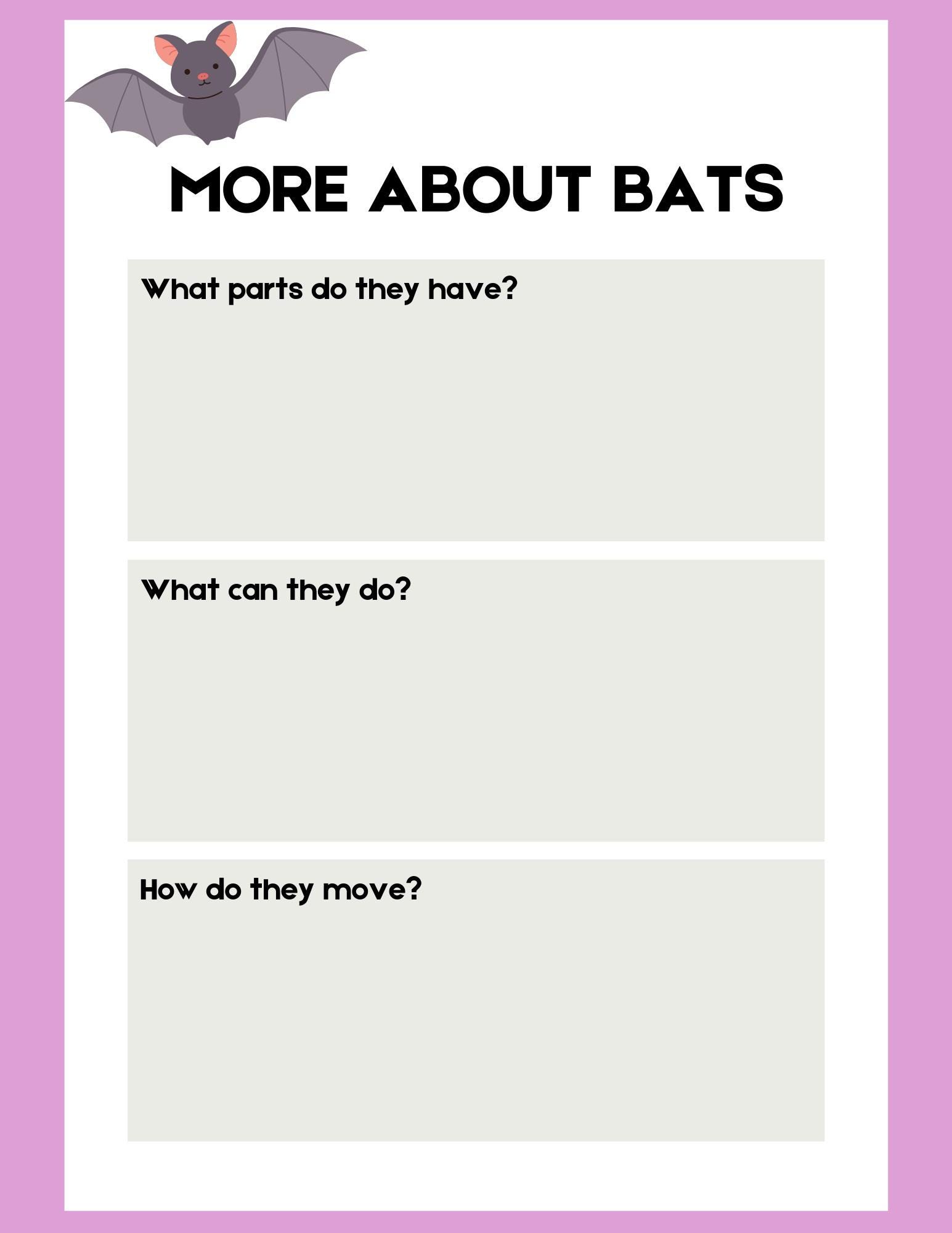 The Wonderful World of Research: Bats Edition, All About Bats, Bats ...