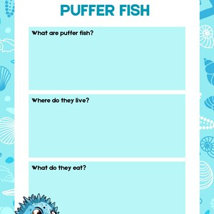 The Wonderful World of Research: Pufferfish Edition, All About ...