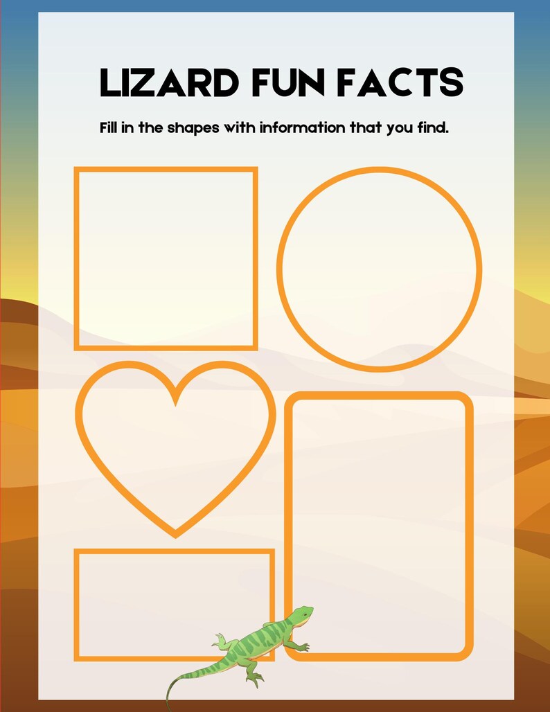 The Wonderful World of Research: Lizard Edition, All About Lizards ...