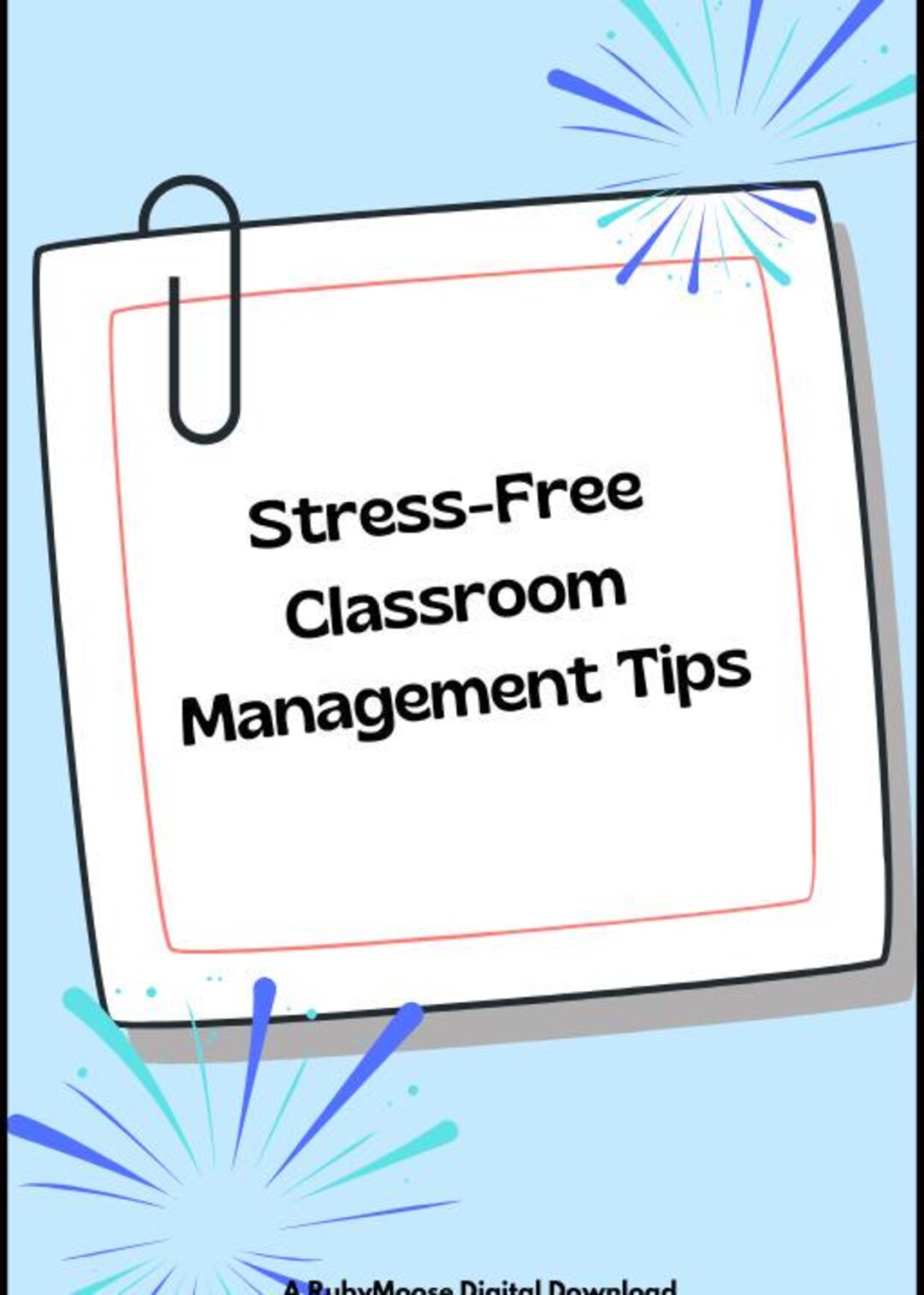 Stress-free Classroom Management Tips Ebook, How to Manage the ...