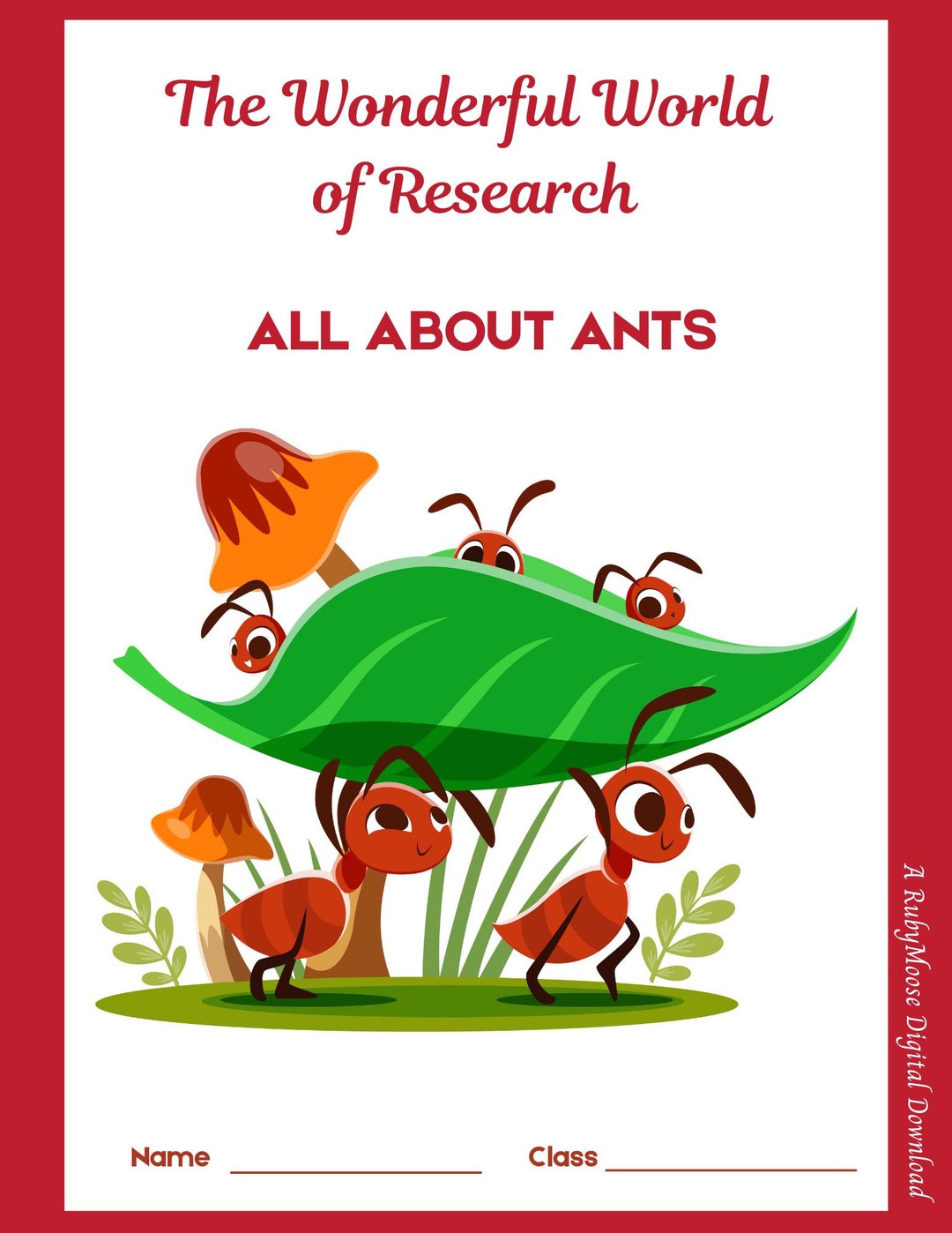 The Wonderful World of Research: Ant Edition, All About Ants, Insects ...