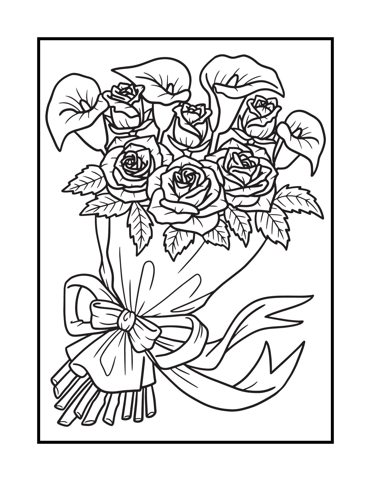 Fancy Flowers 24 Coloring Pages Plus/flowers to Color/beautiful Flowers ...