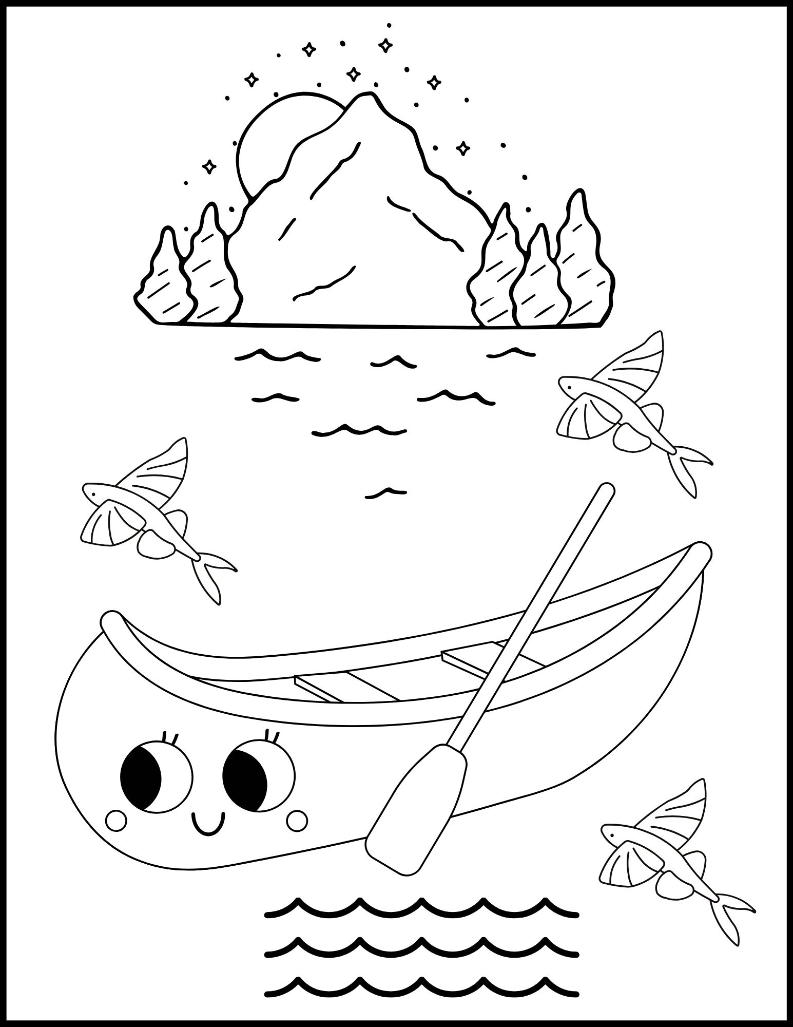 On the Move: 10 Coloring Pages PLUS, Modes of Transportation ...