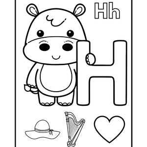 Letters of the Alphabet 26 Coloring Pages Plus/abcs to Color/fun With ...