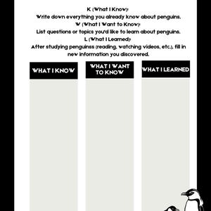 The Wonderful World of Research, All About Penguins - Etsy